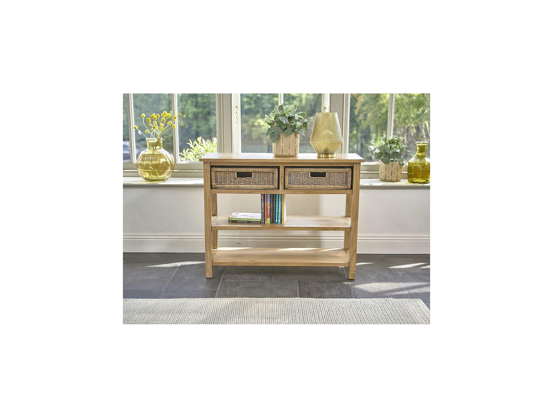Console Table | Basket Drawers | Conservatory Furniture