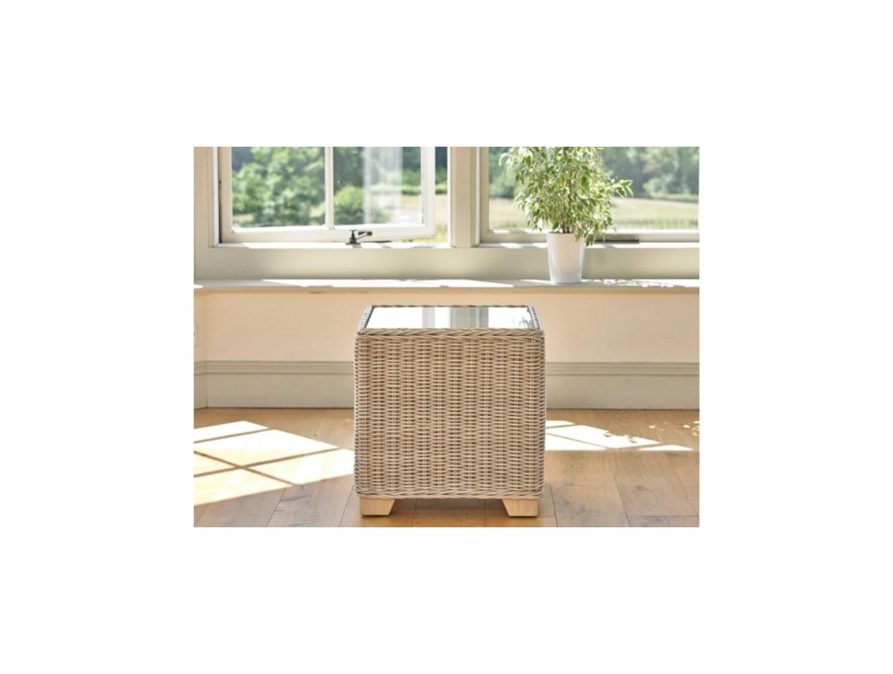 Conservatory Furniture | Rattan Side Table | Holloways