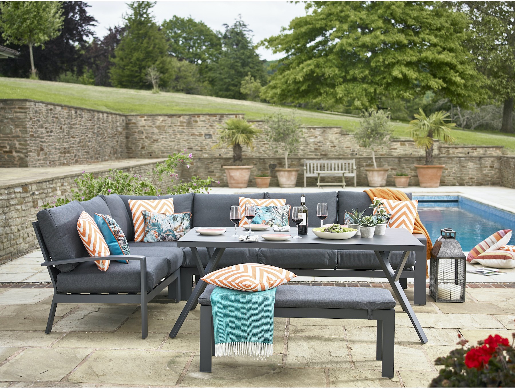 Riviera | Garden Lounge and Dining Set | Holloways