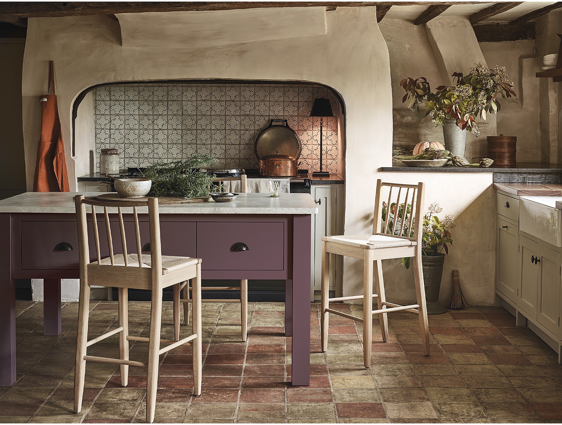 Neptune | Wycombe Oak Bar Stool | Holloways
