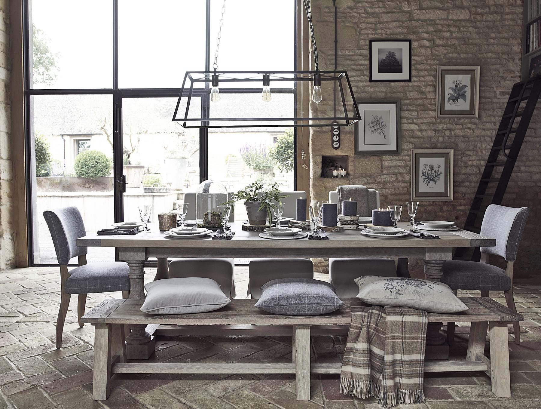 Neptune Ex-Display Sale | Balmoral Oak Extending Dining Table | Holloways